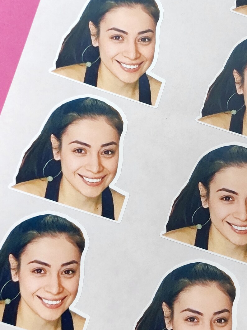 Any Size Personalized Custom Face Stickers or Temporary - Etsy