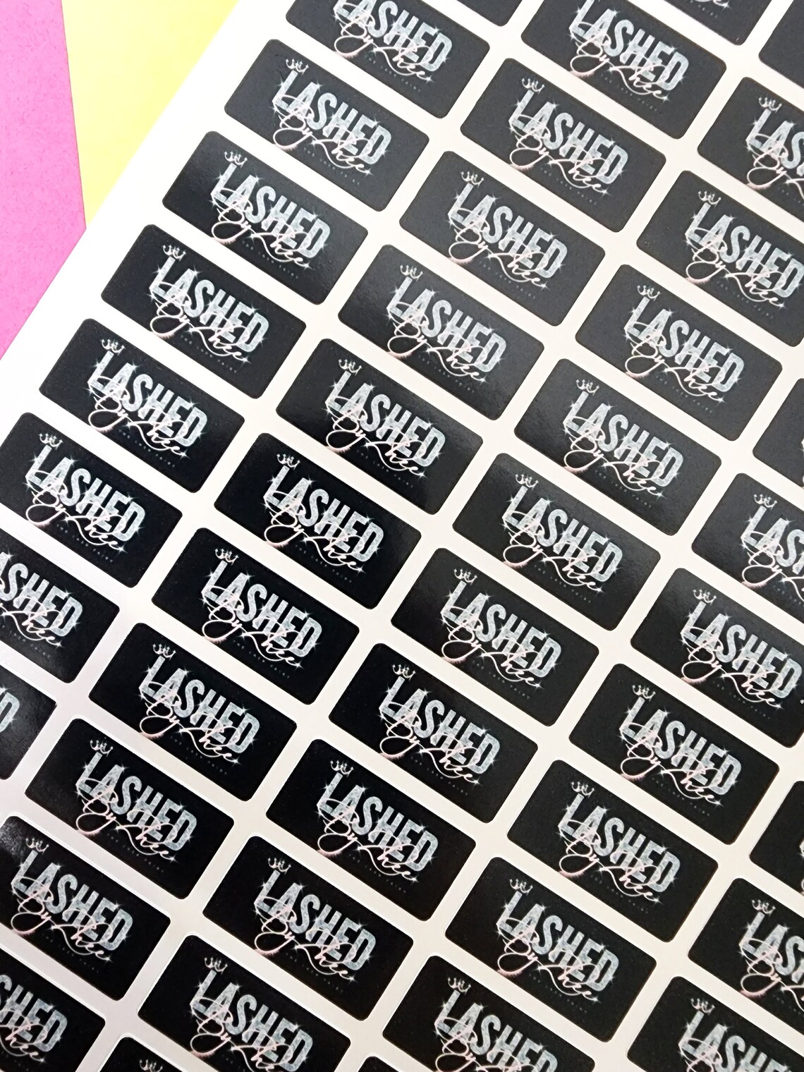 Any Size Custom Rectangle Sticker Personalized Rectangle - Etsy