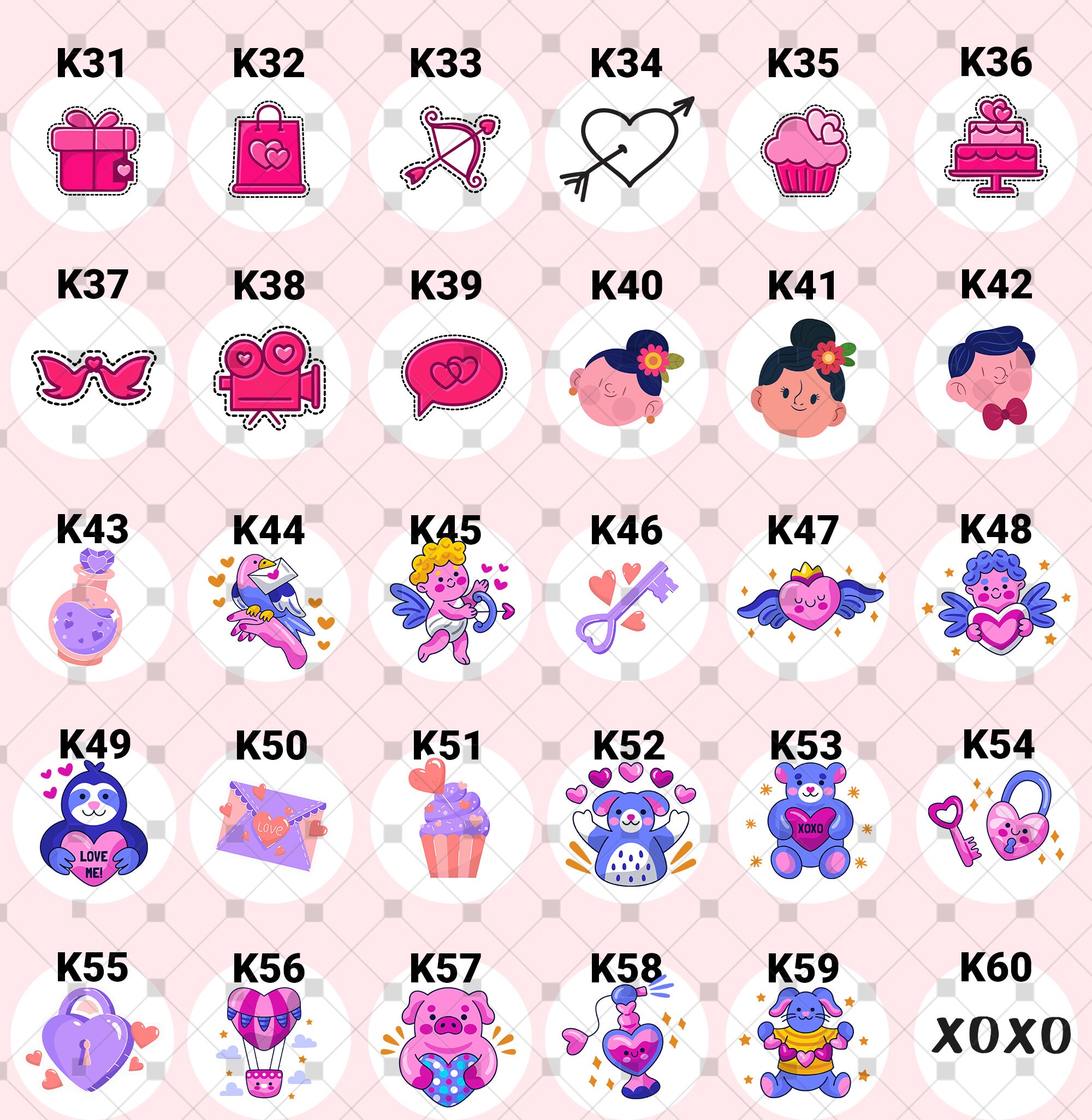 400 Personalized Hersheys Kisses Stickers to Choose From for | Etsy