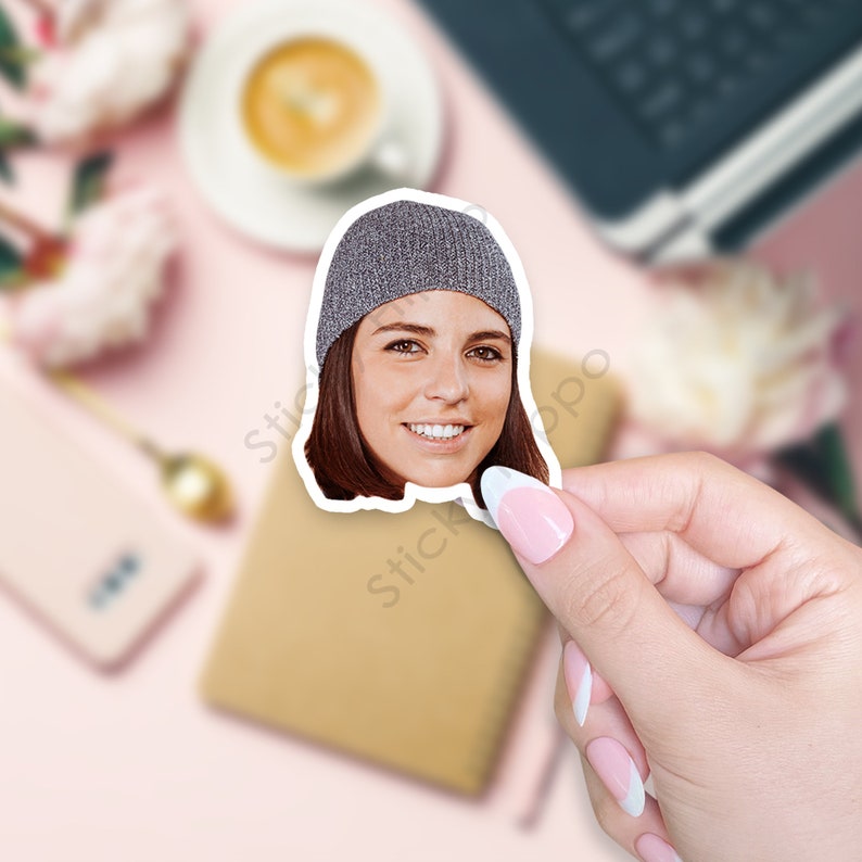 Any Size Personalized Custom Face Stickers or Temporary - Etsy