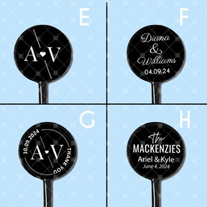 Custom Stir Stick Stickers for Cocktail Drink Stirrers | Personalized ...