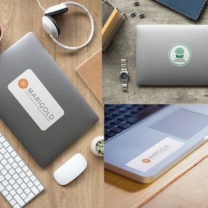 Any Size | Custom Rectangle Sticker | Personalized Rectangle Labels ...