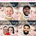 Any Size Personalized Custom Face Stickers or Temporary Tattoos ...