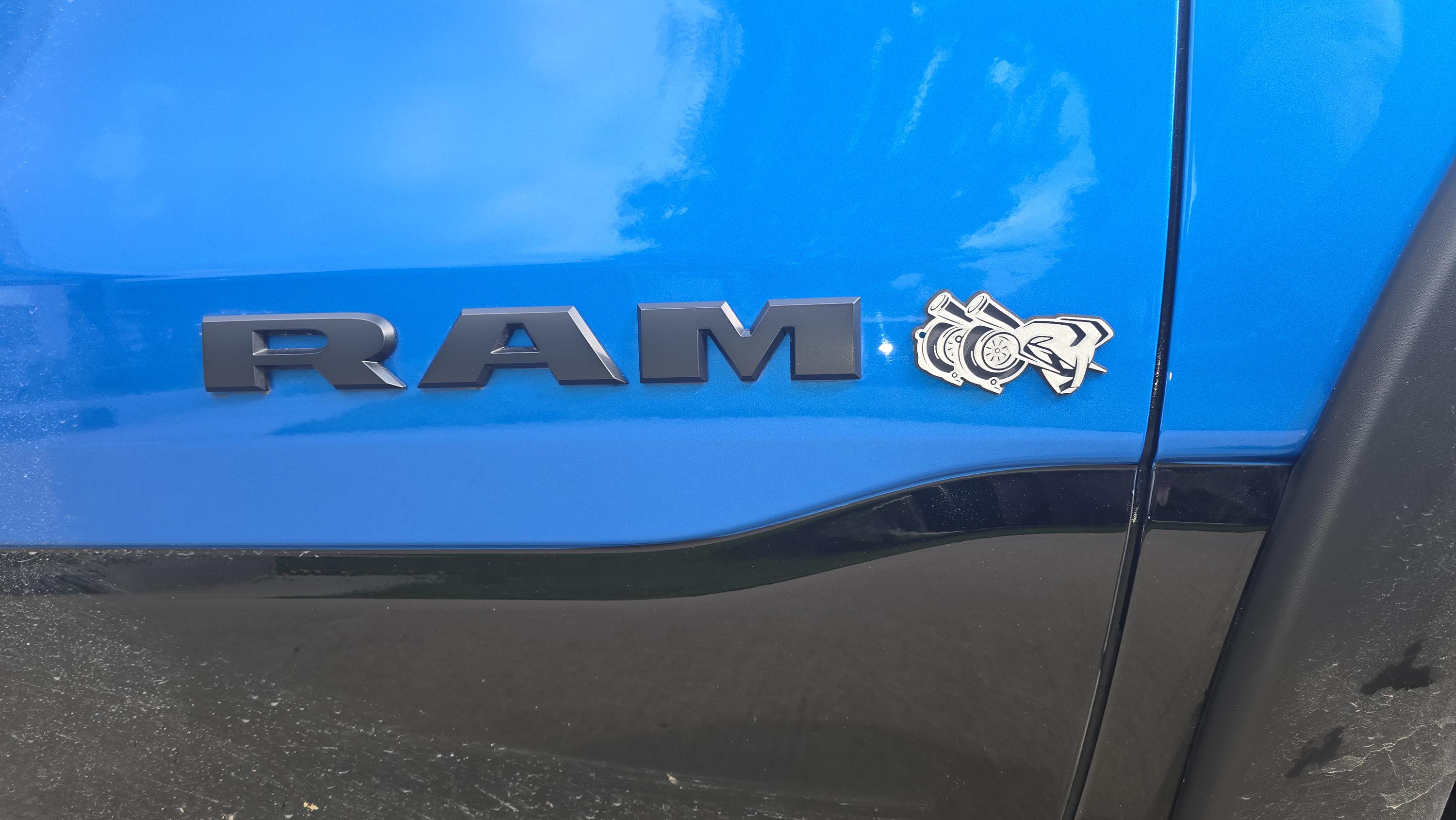 Ram Hurricane Twin Turbo Door Badge - Etsy