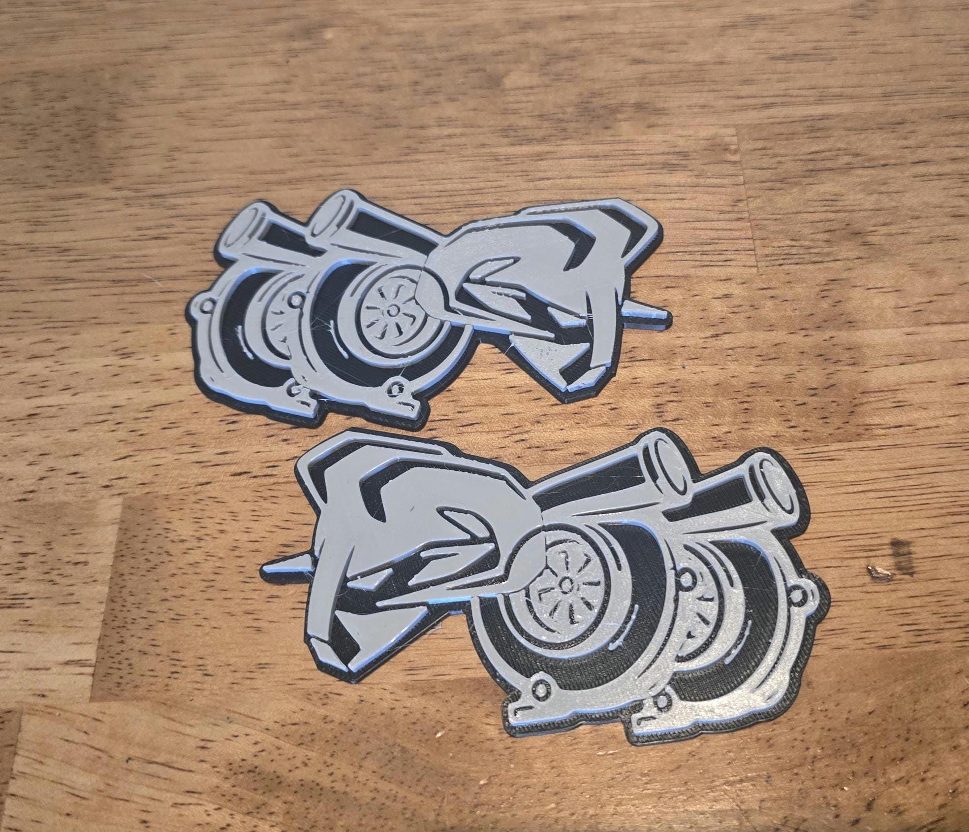 Ram Head Twin Turbo Badge - Etsy