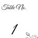 Black and White Hand-drawn Flower Stencil Digital Printable Table ...