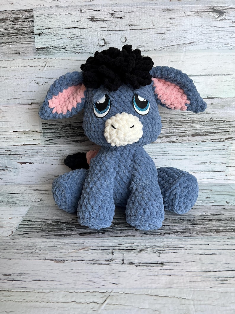 Dylan the Donkey Digital Crochet Pattern (PDF Pattern) - Etsy
