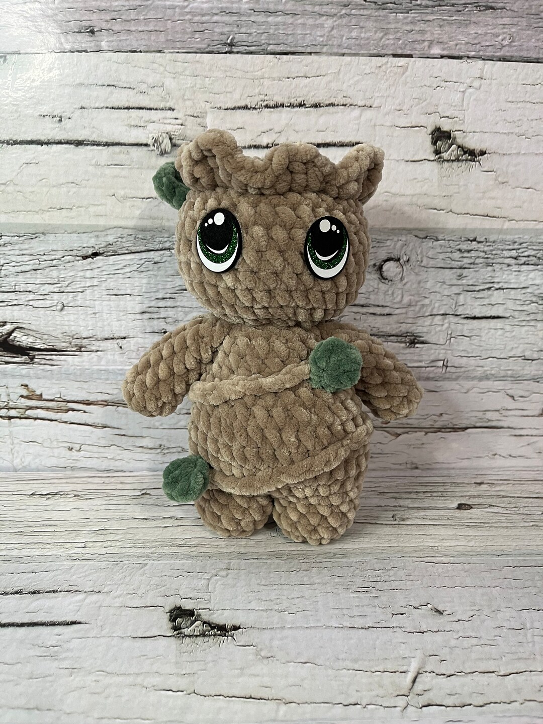 Groot Huggable Crochet Plushie Toy Mini Groot, Baby Groot, Ready to ...
