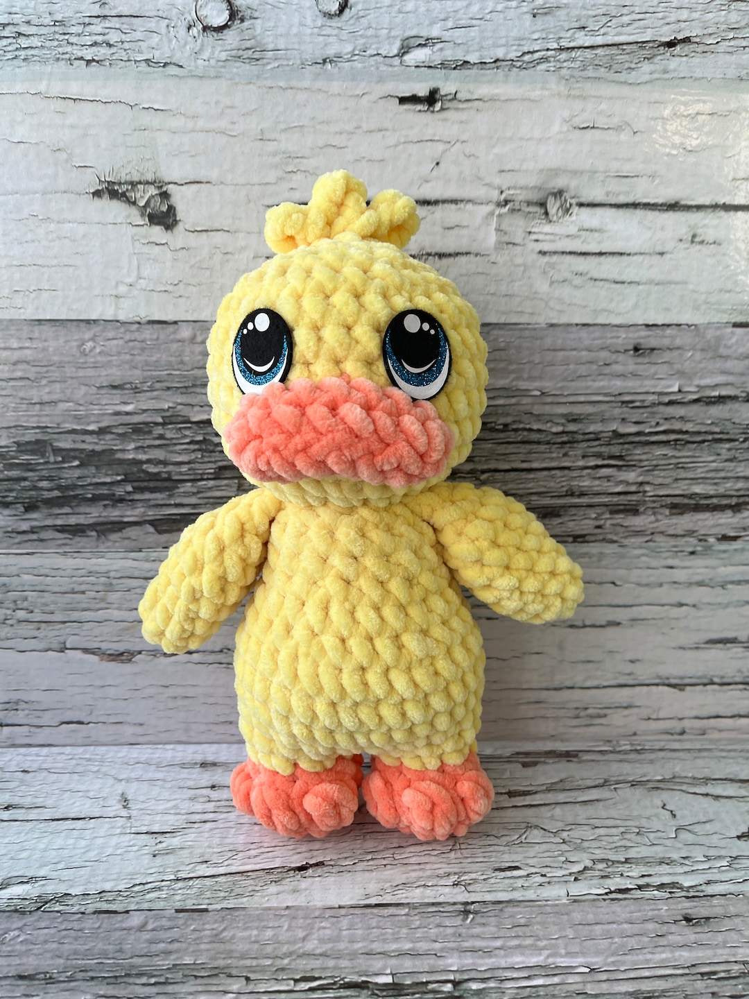 Duck Huggable Crochet Plushie Toy Mini Duck, Baby Duck, Yellow Duck ...