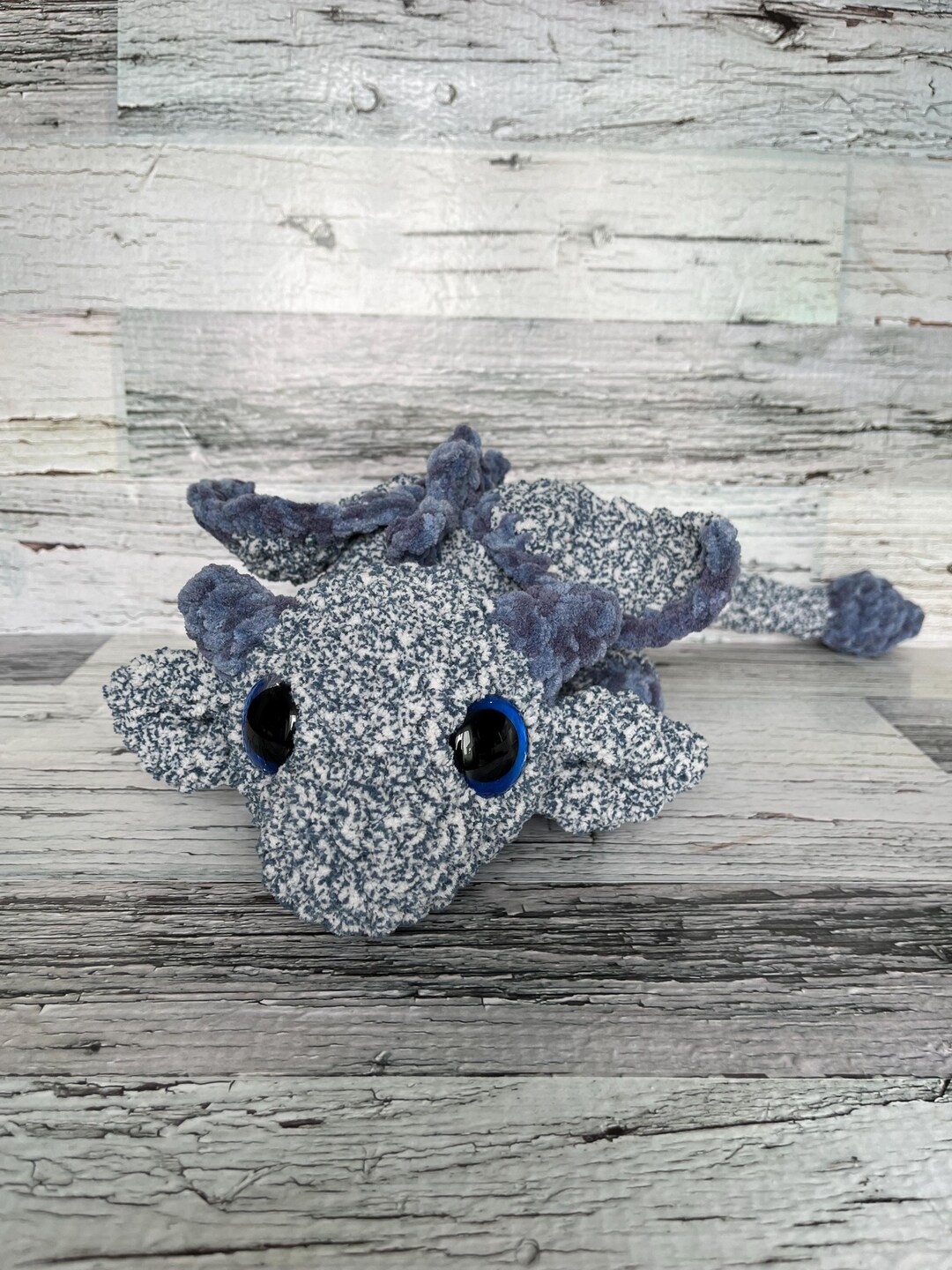 Thor the Dragon Huggable Crochet Plushie, Dragon, Ready to Ship - Etsy