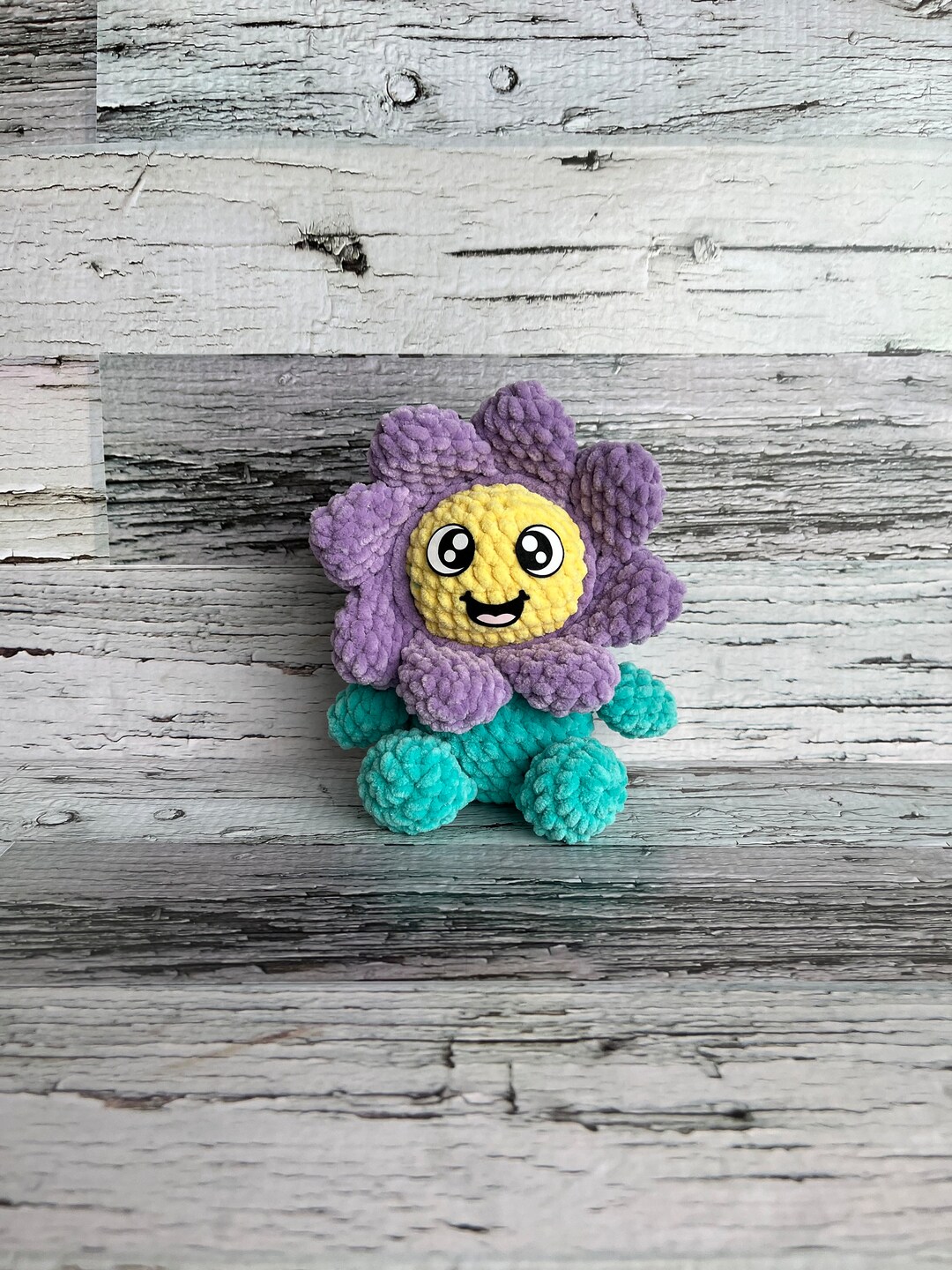 Daisy Flower Buddy Huggable Crochet Plushie Toy, Flower Buddy, Crochet ...