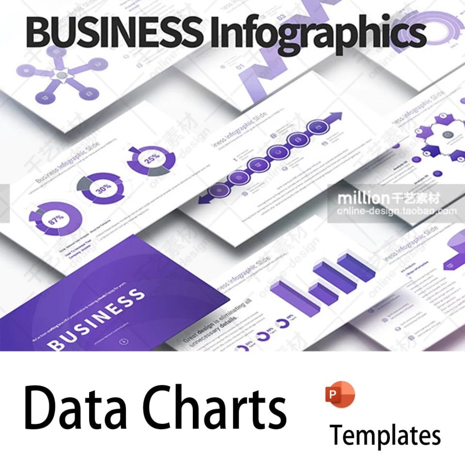 30000 Powerpoint Data Charts Templates - Etsy
