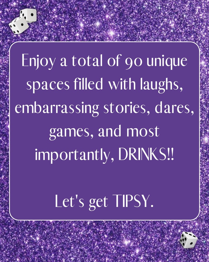 Tipsy Land Party Adult Drinking Board Game Game Night - Etsy