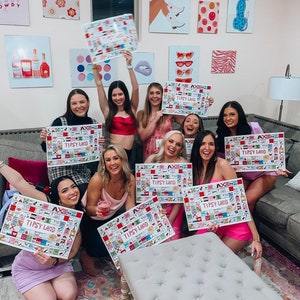 Tipsy Land Party Adult Drinking Board Game Game Night - Etsy