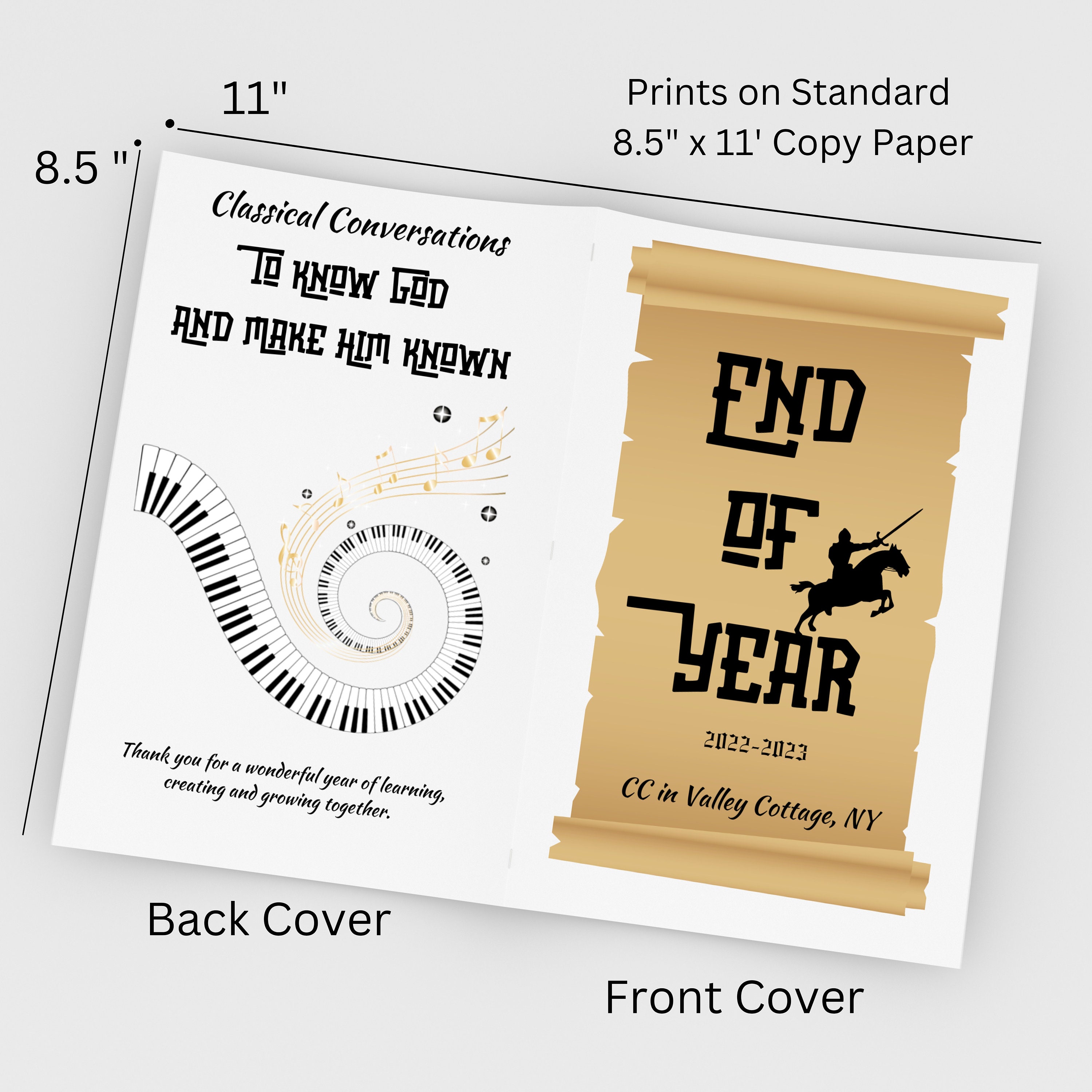 CC End of Year Program Template, Classical Conversations Cycle 2 ...