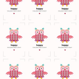 Valentines Day Printable Tag, Editable Gift Tag, Editable Template ...