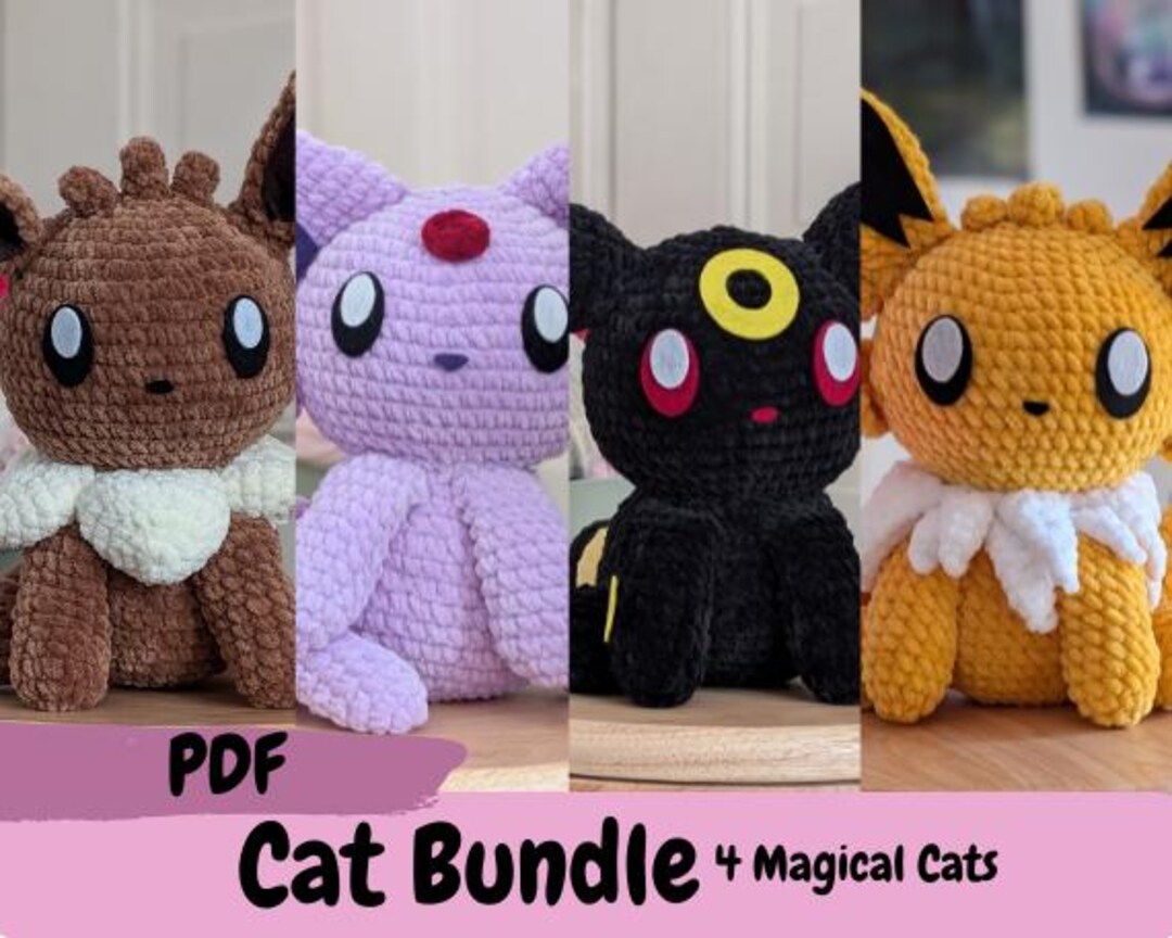 Magical Cat Creature Bundle I DIY Crochet Patterns I Amigurumi I ...