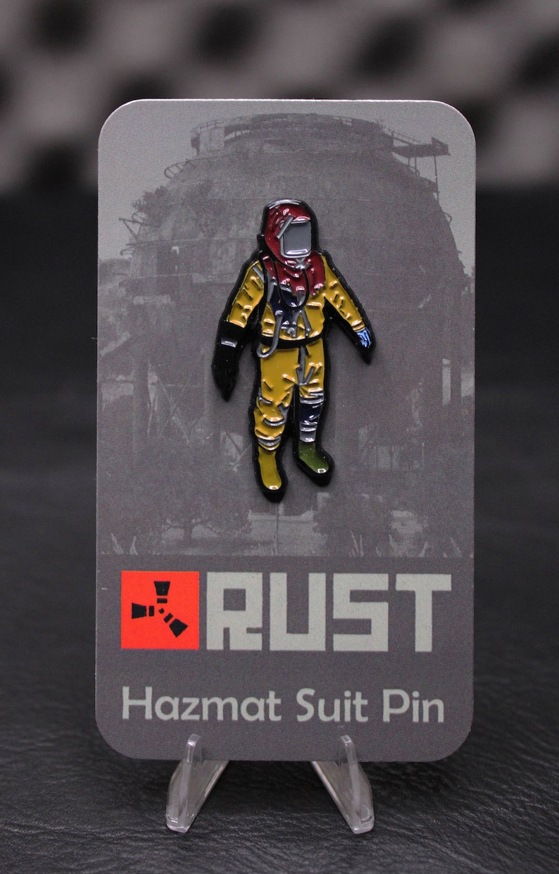 RUST Game Hazmat Suit Pin *FANART* - Etsy