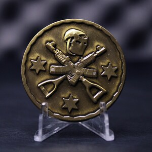 RUST Game Large Oil Rig Coin *FANART* - Etsy