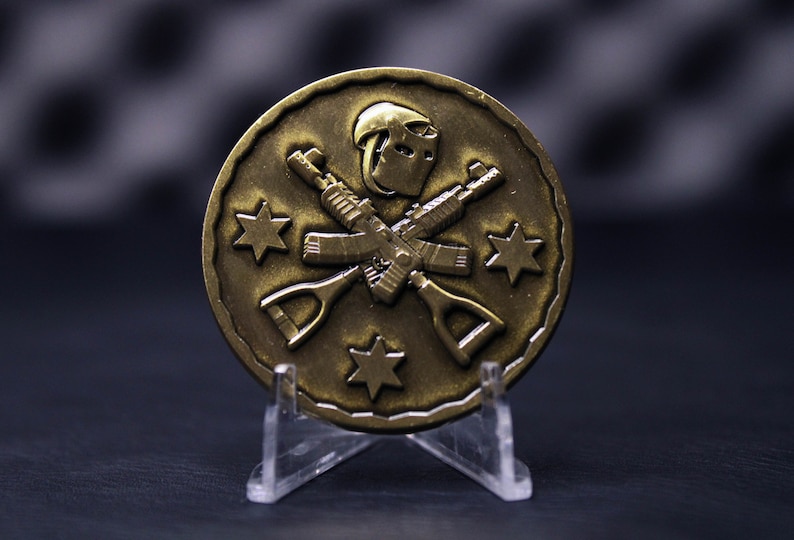 RUST Game Large Oil Rig Coin *FANART* - Etsy