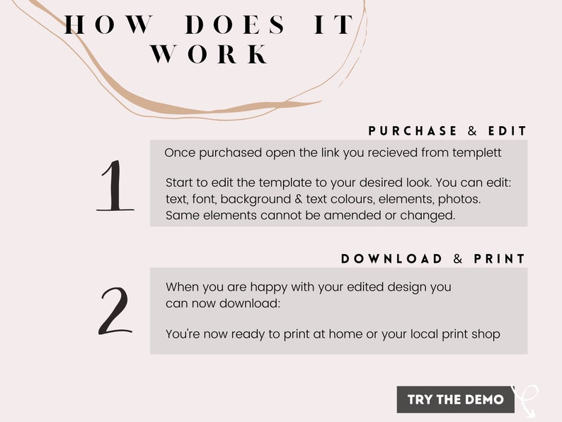 Minimalist Save The Date Template