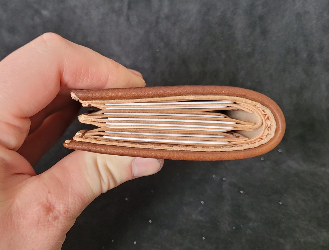 Necronomicon Wallet, Handmade With Genuine Leather - Etsy Canada