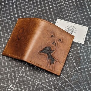 Necronomicon Wallet, Handmade With Genuine Leather - Etsy Canada