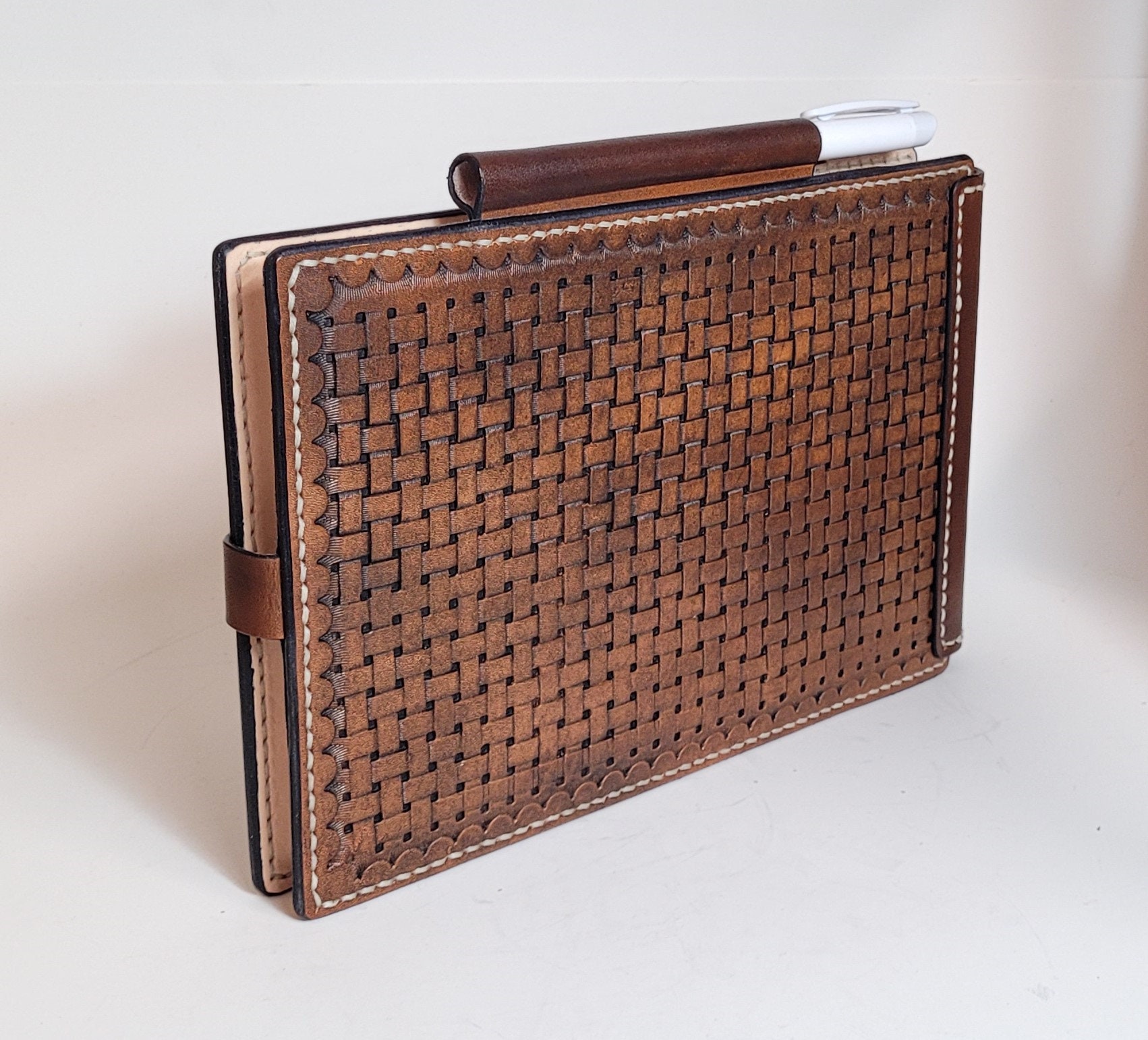 Handmade Leather Pilot Logbook Cover - Etsy