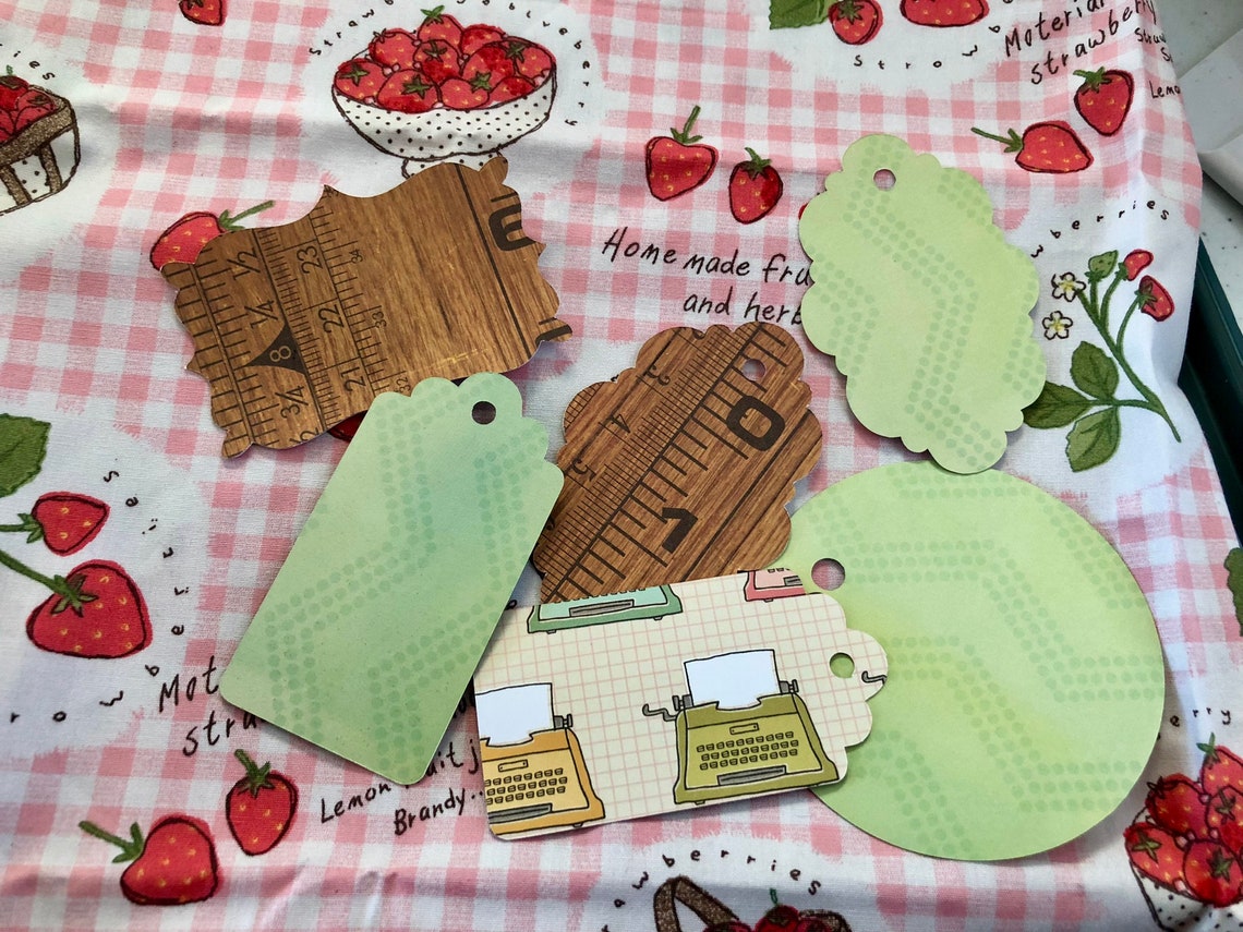 Pack of Cardstock Tags - Etsy