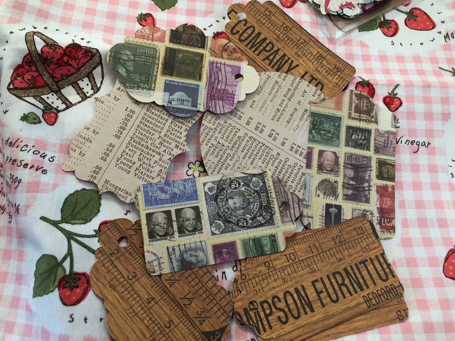 Pack of Cardstock Tags - Etsy