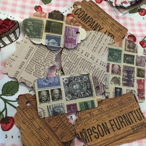 Pack of Cardstock Tags - Etsy