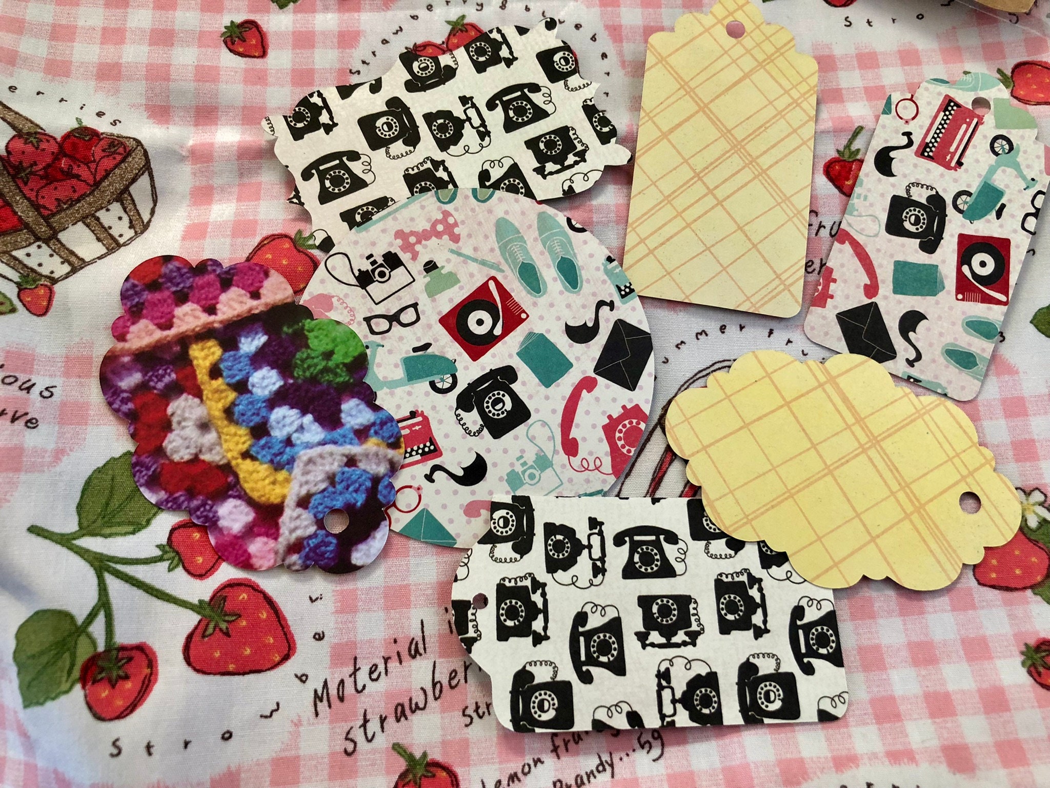 Pack of Cardstock Tags - Etsy