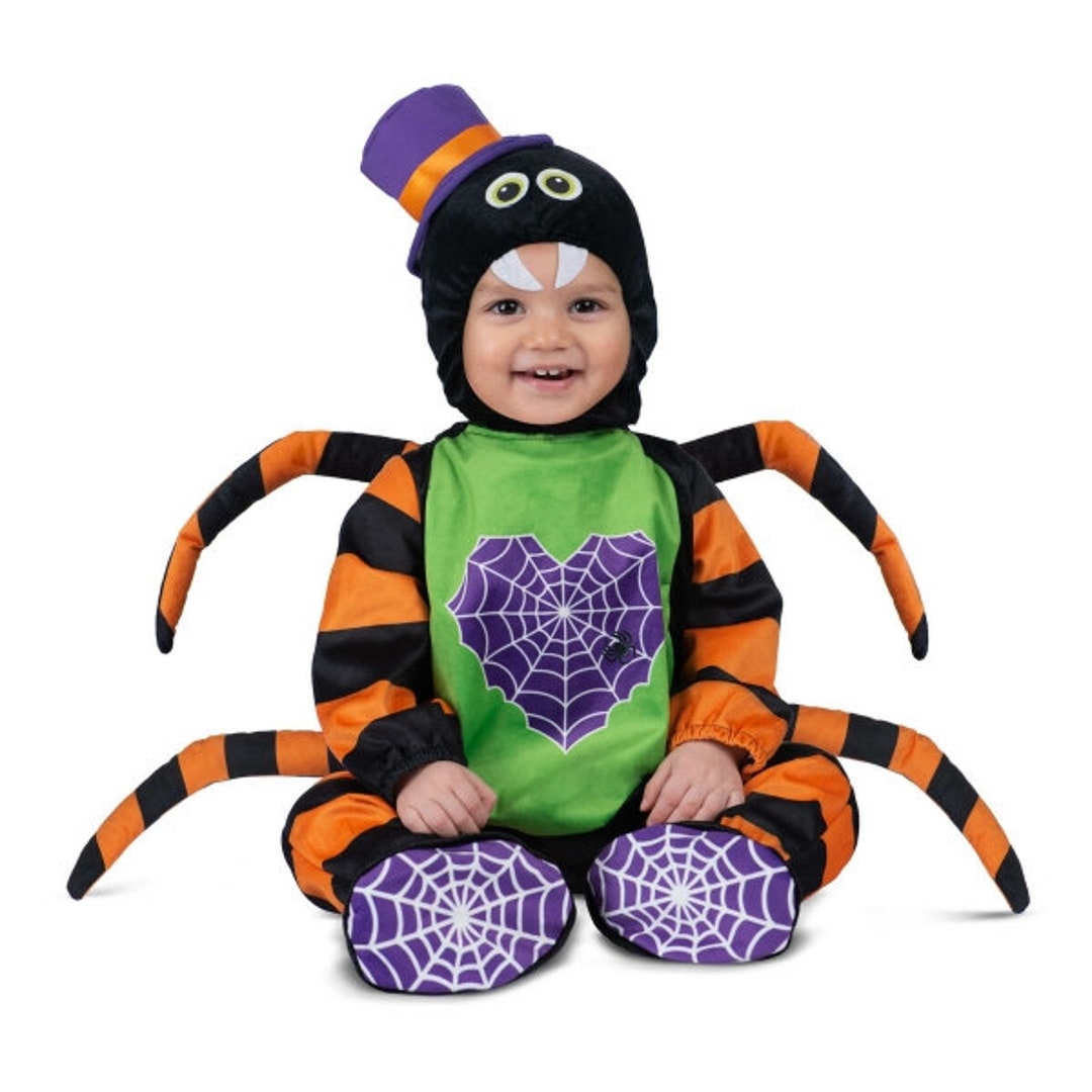 Spider Halloween Costume For Children 4 Pieces Etsy spider-halloween-costume-for-children-4-pieces-etsy