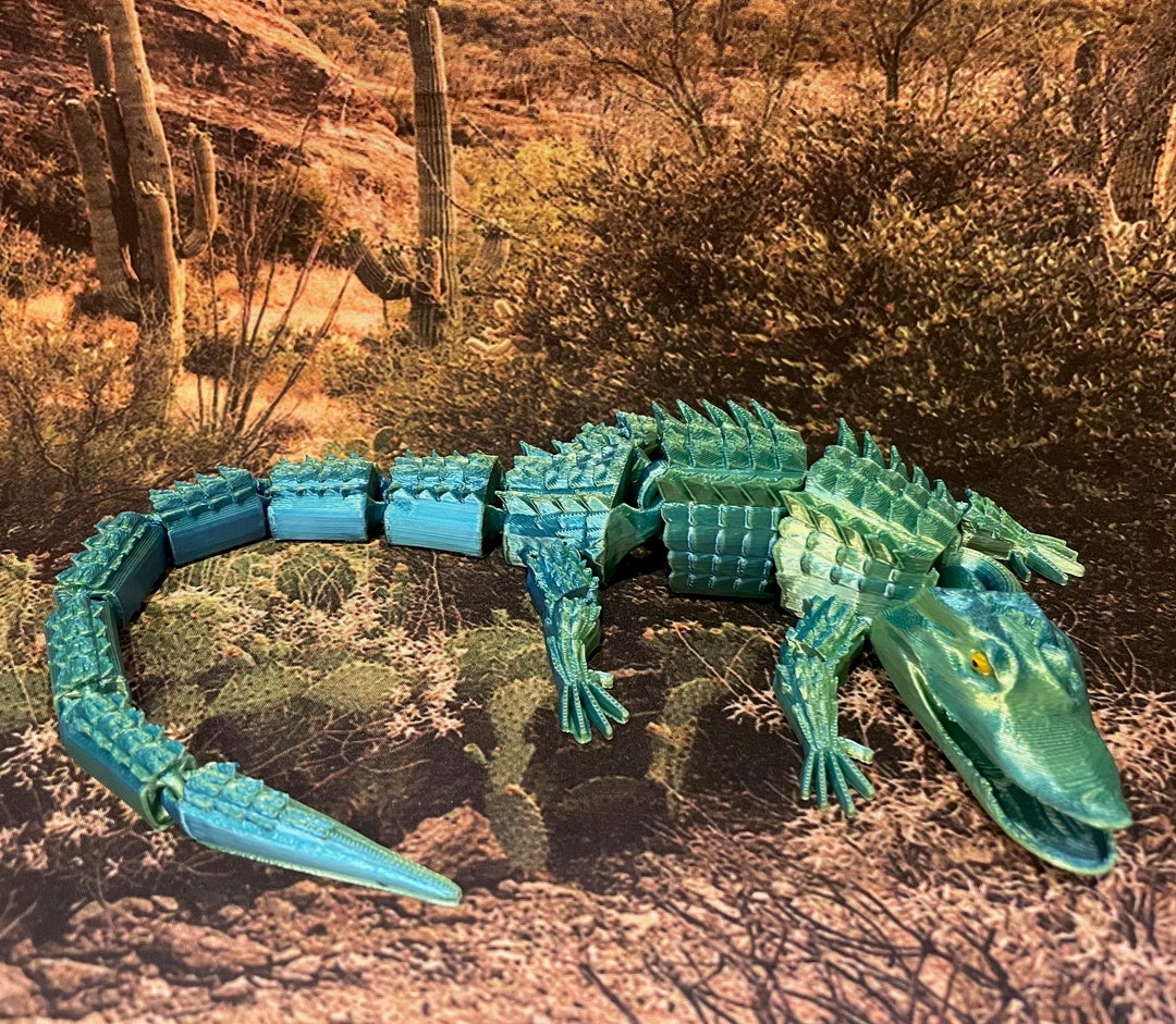 Articulated Alligator - Etsy