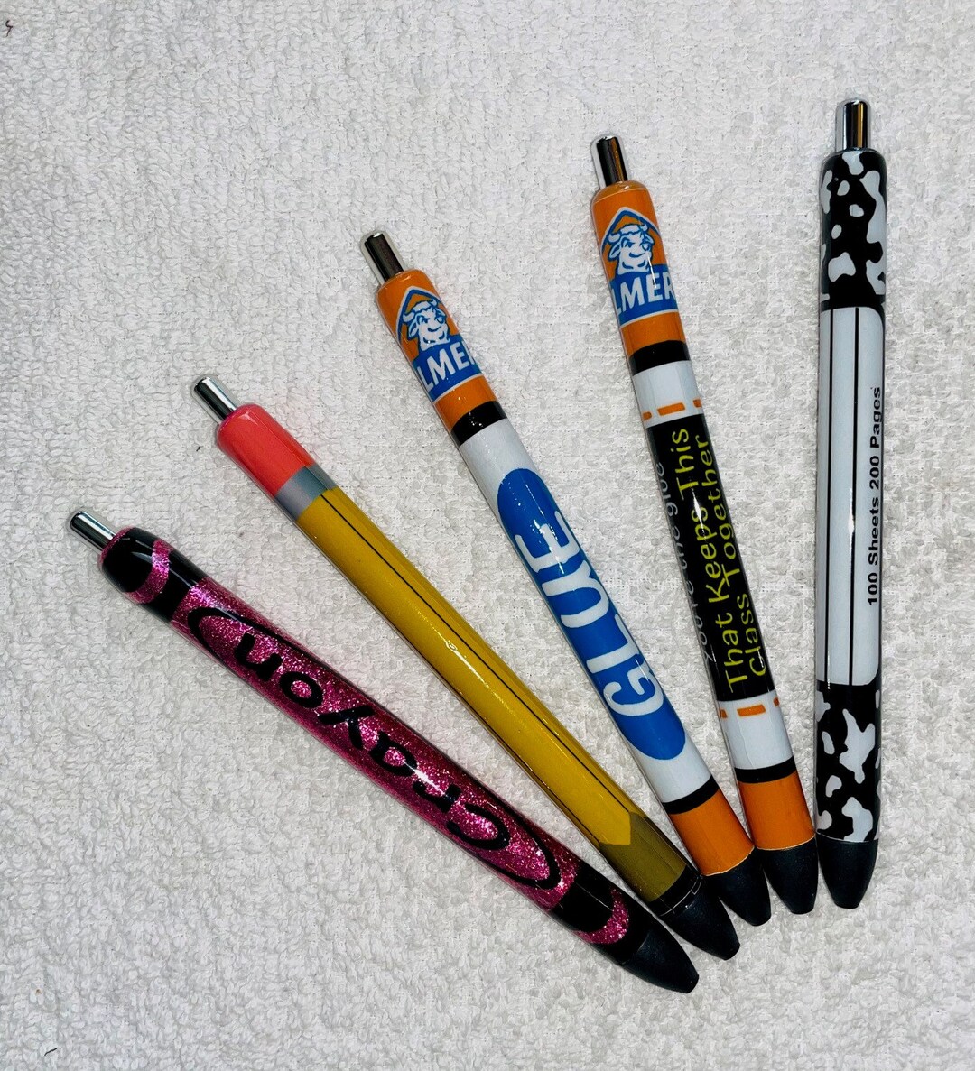 School Days Gel Pens - Etsy
