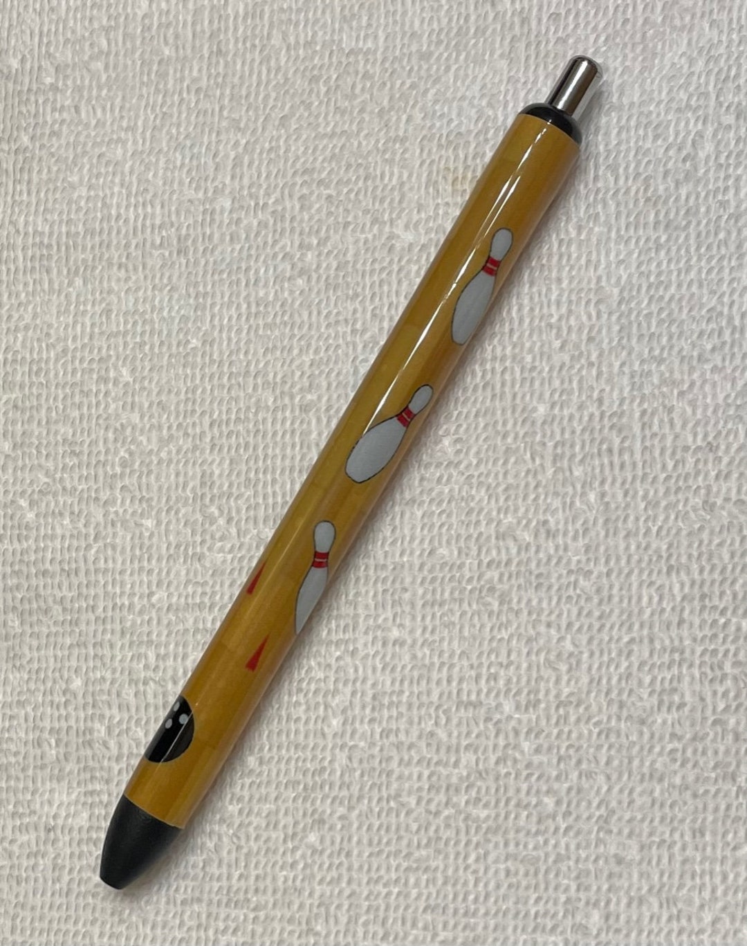 Bowling pin Gel Pen - Etsy