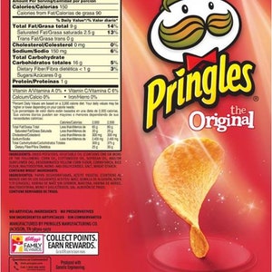 Pringles Full Wrap Tapered and Straight 20oz Skinny Tumbler JPG Digital ...