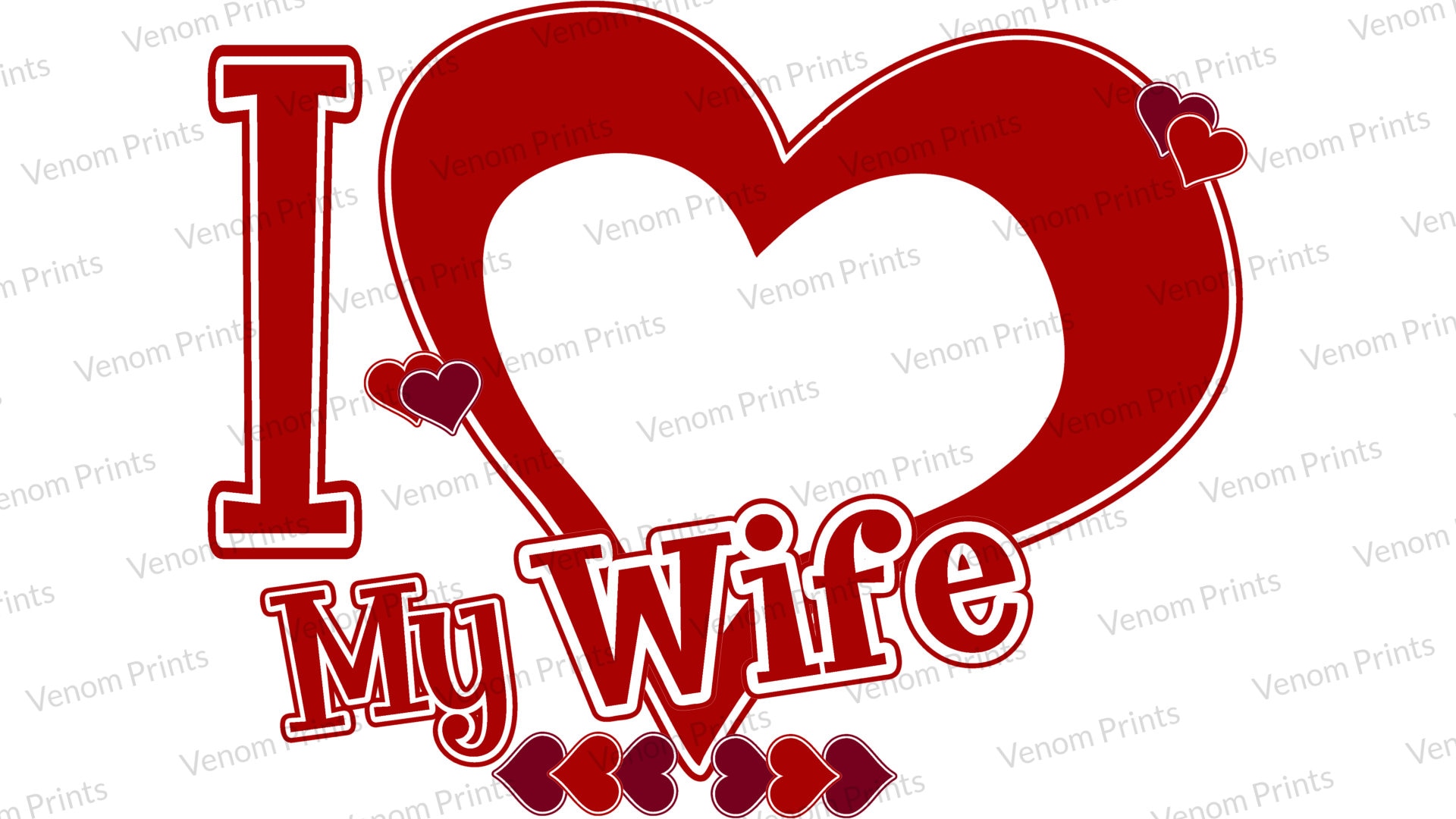 I Love My Wife Customizable Photo Png, Svg Personalized - Etsy