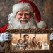 Santa Digital Template for Photoshop & Canva | Christmas Frame PNG ...