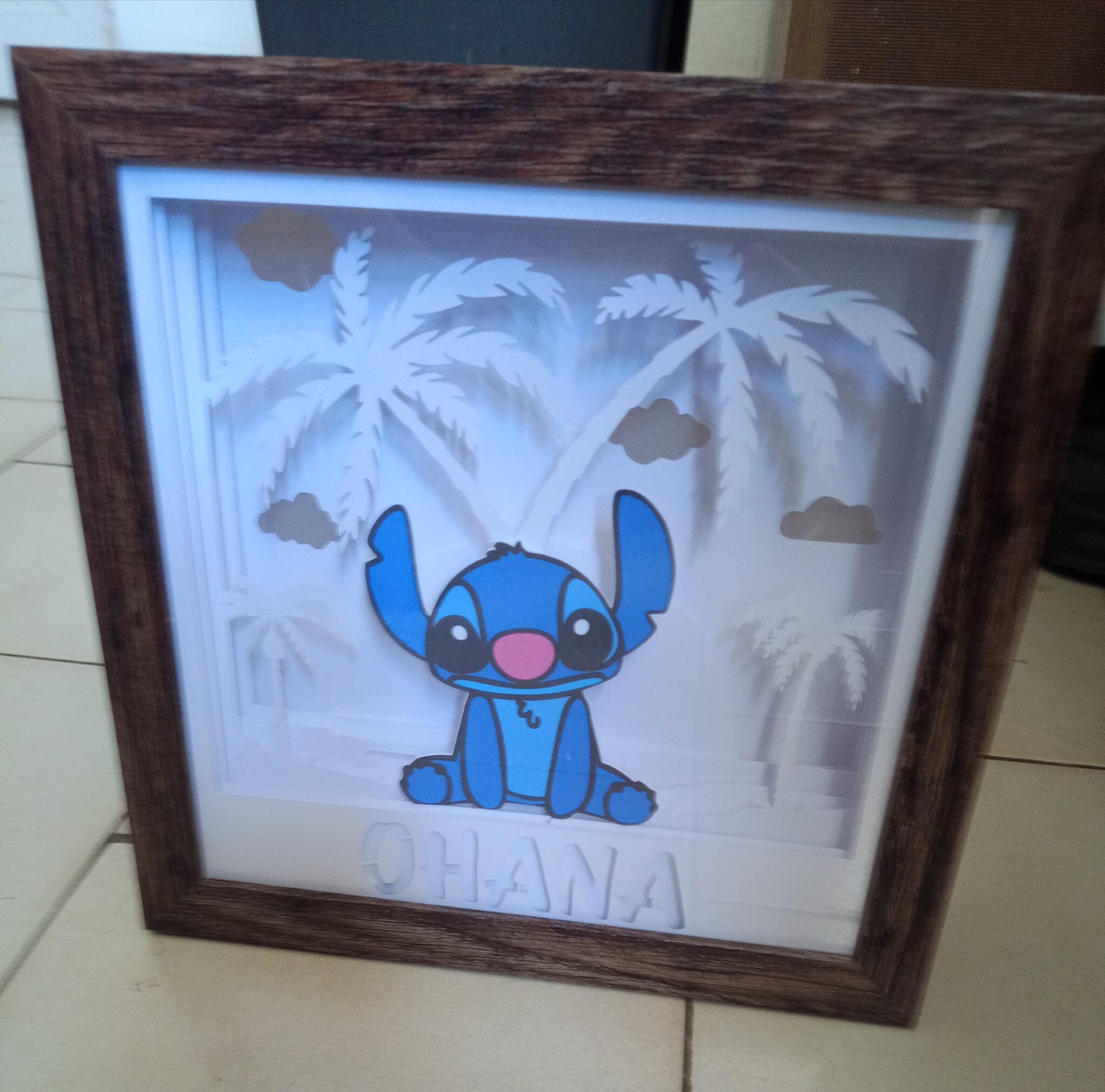 Lightbox Ohana Stitch - Etsy