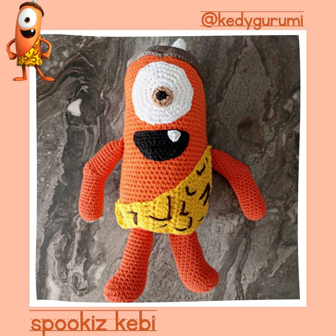 Spookiz Kebi Amigurumi Toy Spookiz Plush Toys Crochet - Etsy