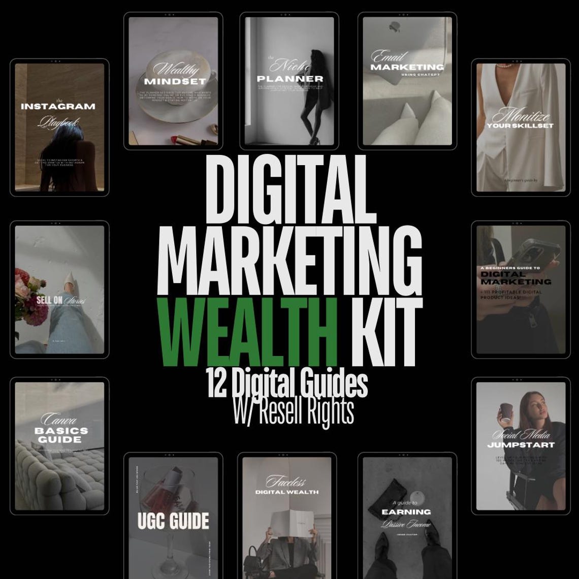 Digital Marketing Wealth Kit - Etsy