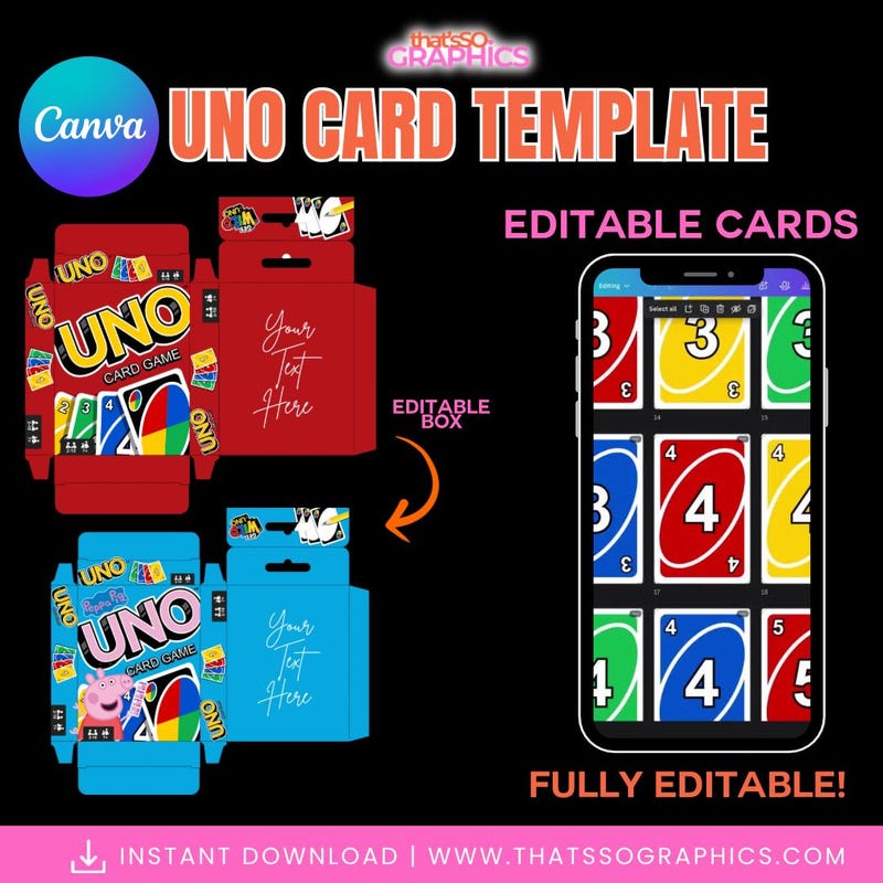 Uno Cards - Etsy