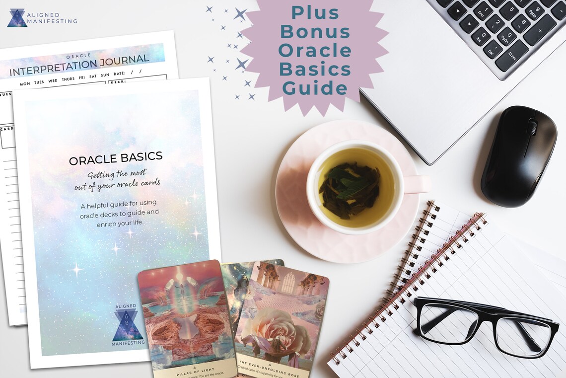Starseed Oracle Card Journal Printable Bundle | Oracle Planner | Oracle ...