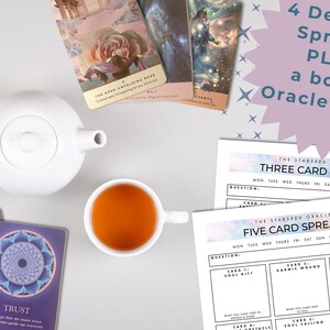 Starseed Oracle Card Journal Printable Bundle | Oracle Planner | Oracle ...