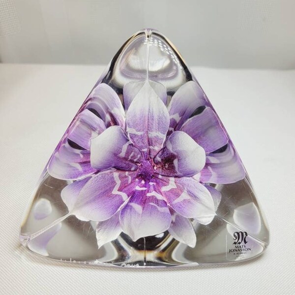 Purple Paperweight - Etsy