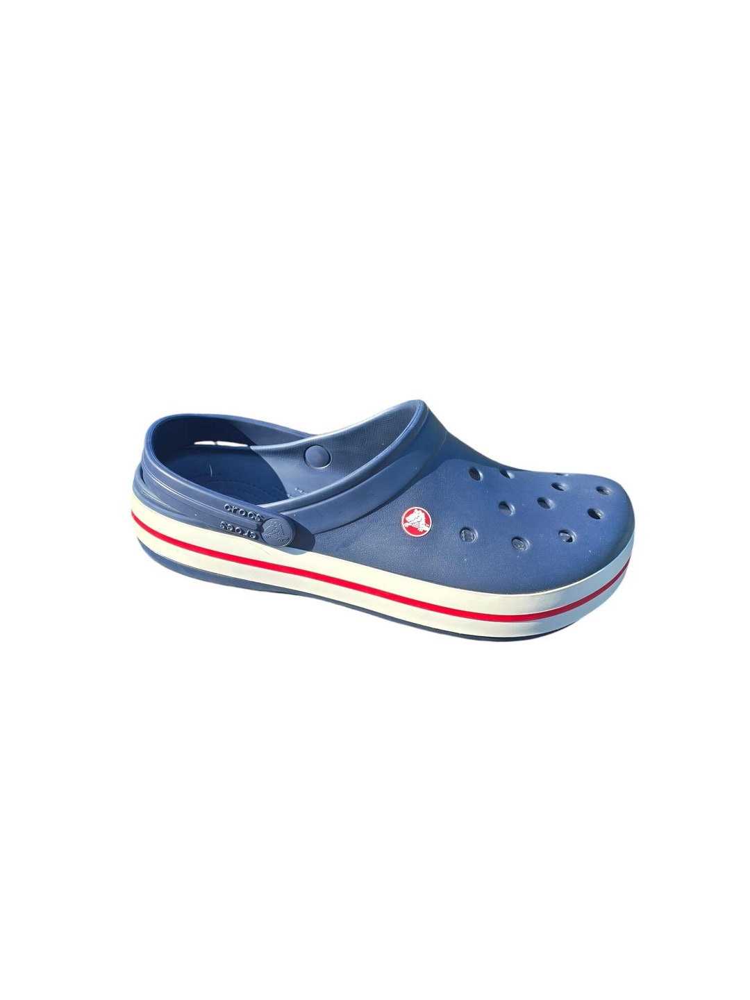 Giant Crocs Shoe Ex Shop Display 64cm 25" Blue Very Rare Man Cave Crocs ...