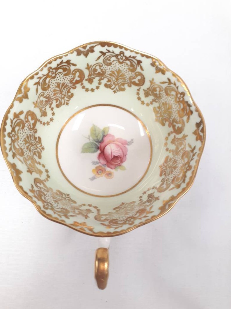 Paragon Light Green Flower Tea Cup , Gift , Mother's Day - Etsy