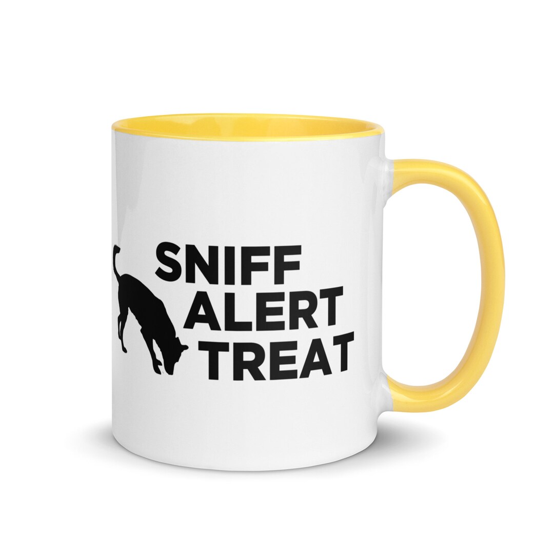 Sniff Alert Treat Nosework Mug With Color Inside - Etsy