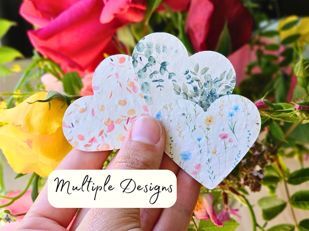 Bulk Plantable Seed Paper Favor for Guest in Bulk Party Favor Seed ...